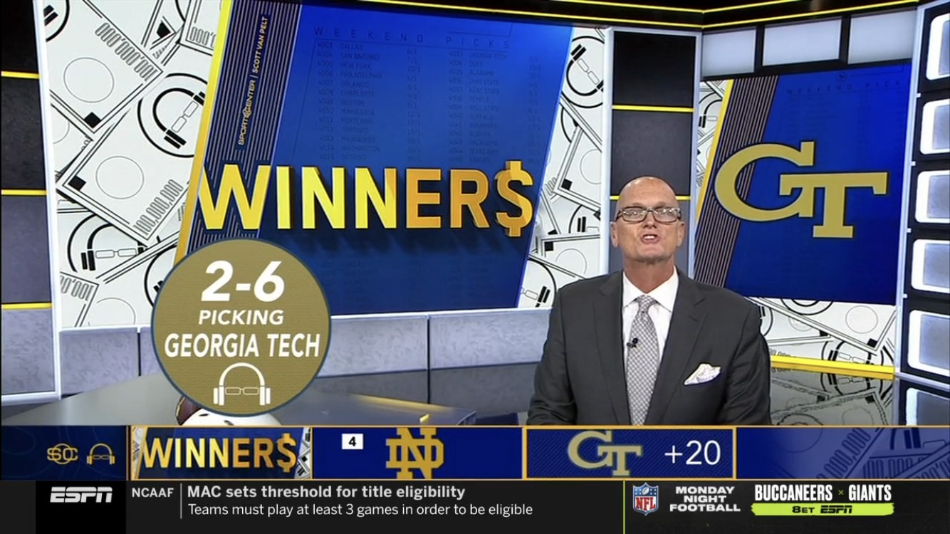 Week 9 2020: #WINNERS From Scott Van Pelt! – Cole's Gameday Blog