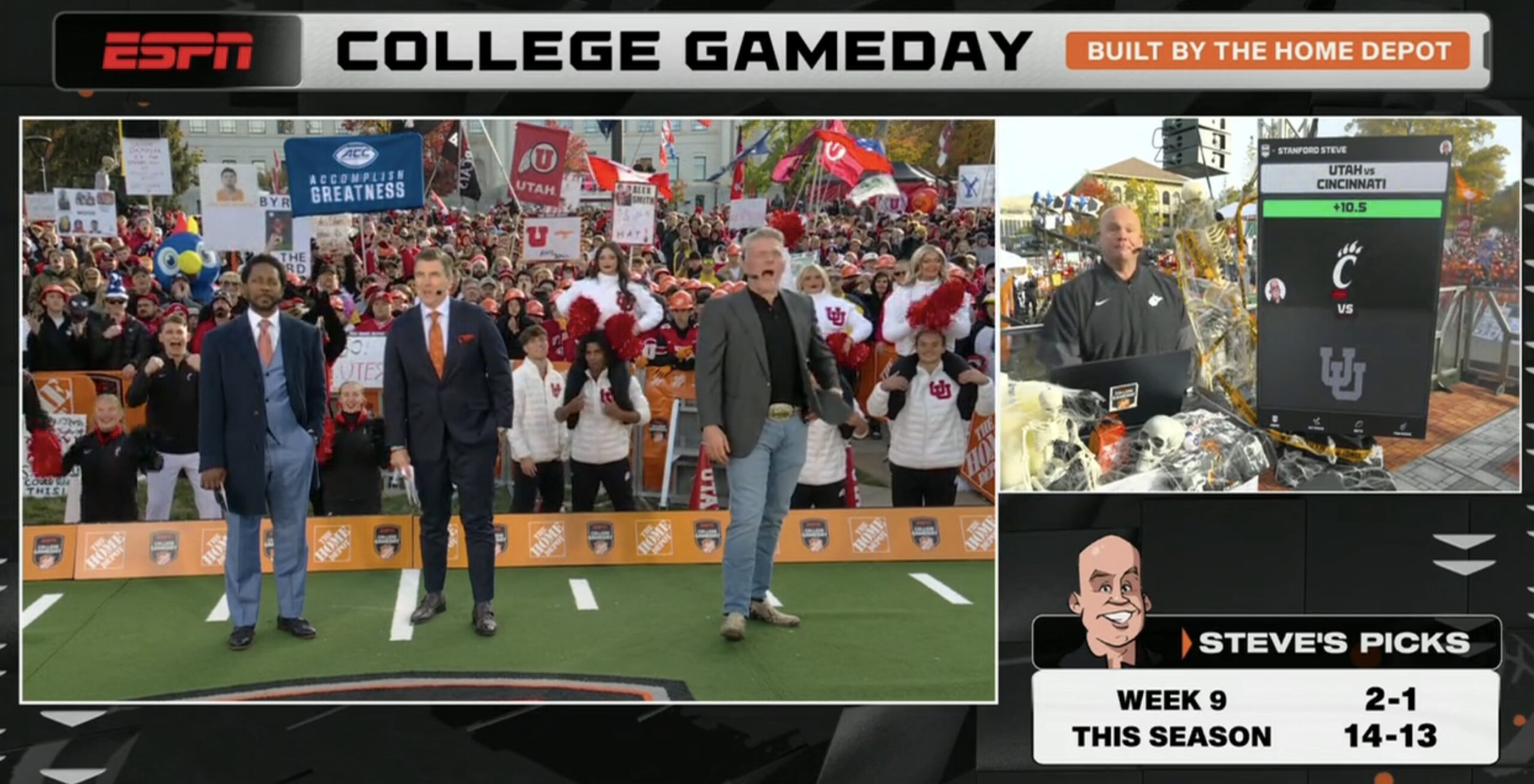 Week 10 2025: Saturday morning College Gameday picks! Super Dogs ...